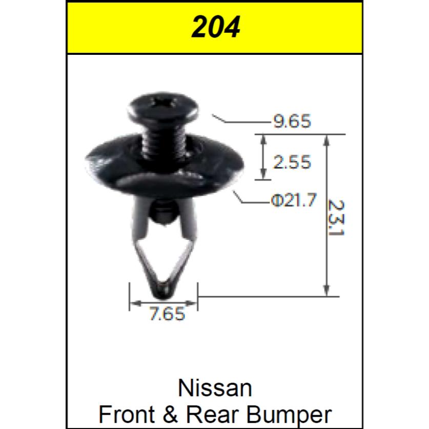 Clips Grill Nissan – Sump
